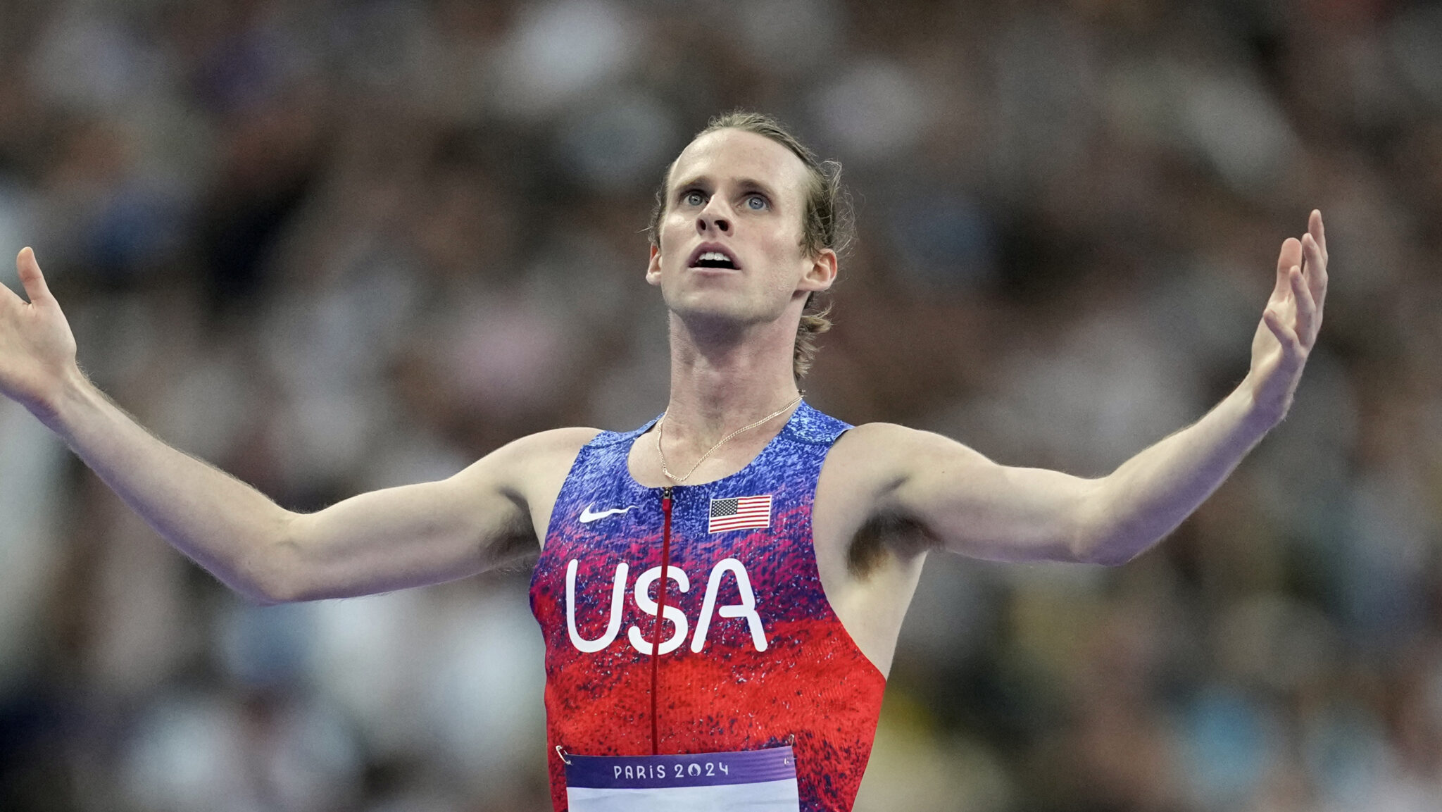 US's Cole Hocker stuns Ingegbritsen and Josh Kerr to win Olympic 1500m ...